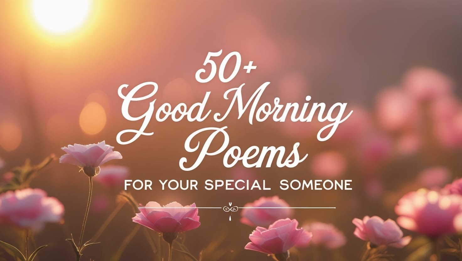 50+ Romantic Good Morning Poems for Your Special Someone