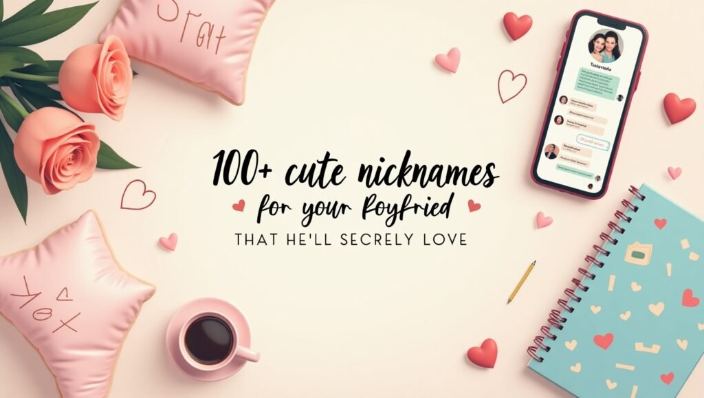100+ Cute Nicknames for Your Boyfriend That He’ll Secretly Love